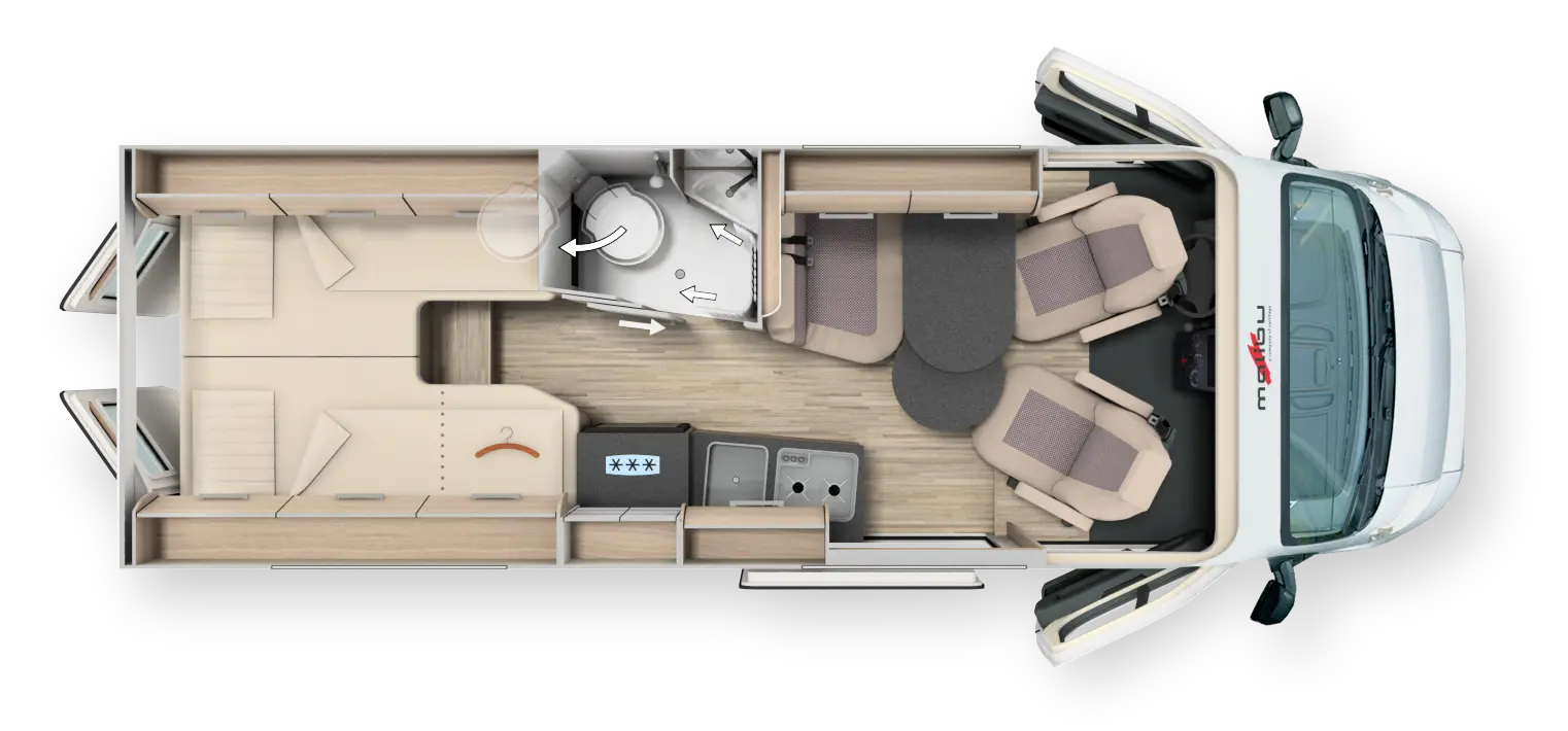 Malibu Van diversity GT skyview 640 LE K - Malibu Wohnmobile & Vans