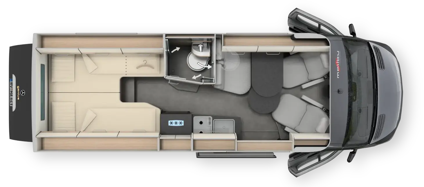 Malibu genius performance 4x4 641 LE - Malibu Wohnmobile & Vans
